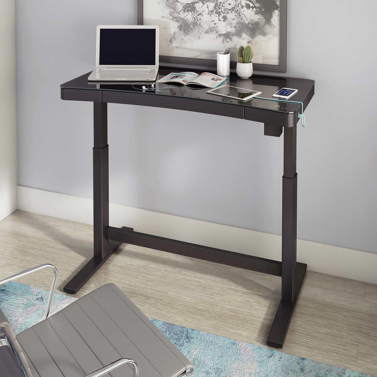 Tresanti 47" Adjustable Height Desk – Costless Furnishings