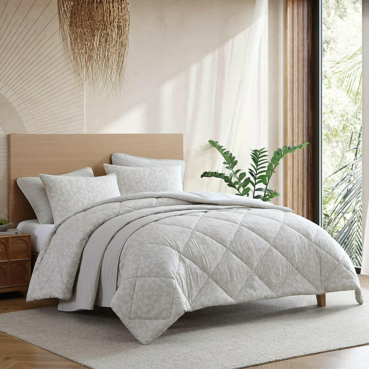 Jennifer Adams Reversible 6-piece Comforter Set - Ira - King – Costless ...
